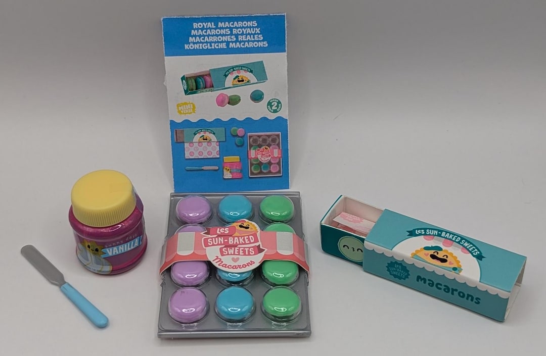 Miniverse Make It Mini Food Café Series 2, Wave 2 - ROYAL MACARONS - Etsy