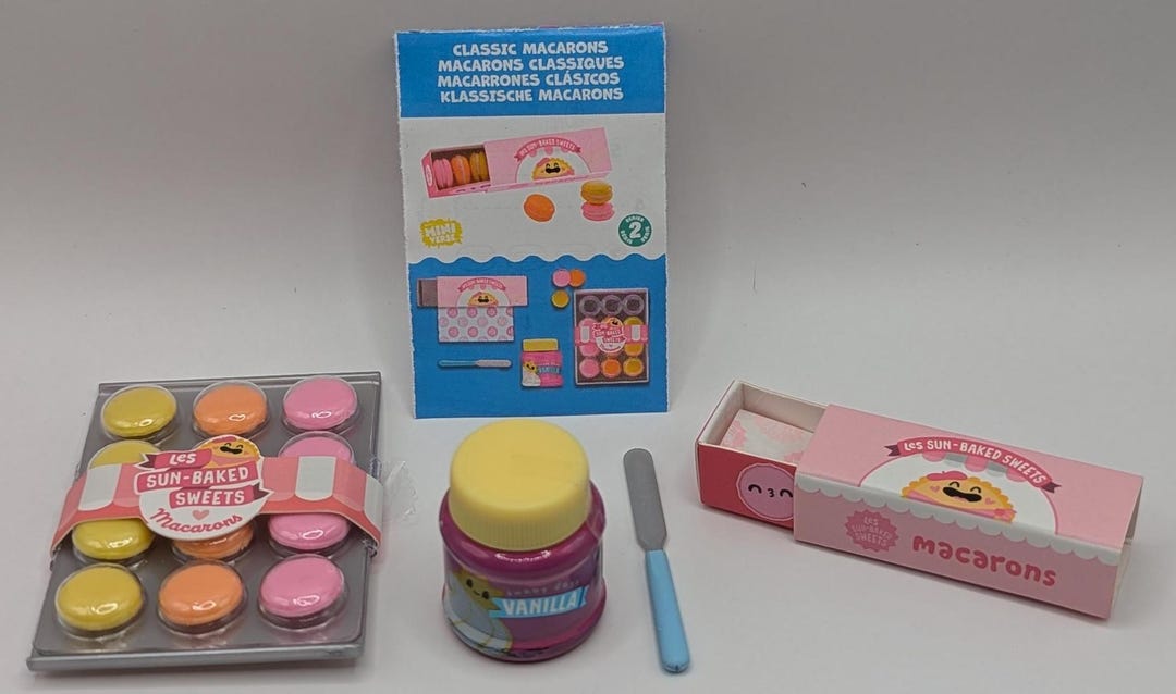Miniverse Make It Mini Food Café Series 2, Wave 1 - CLASSIC MACARONS - Etsy