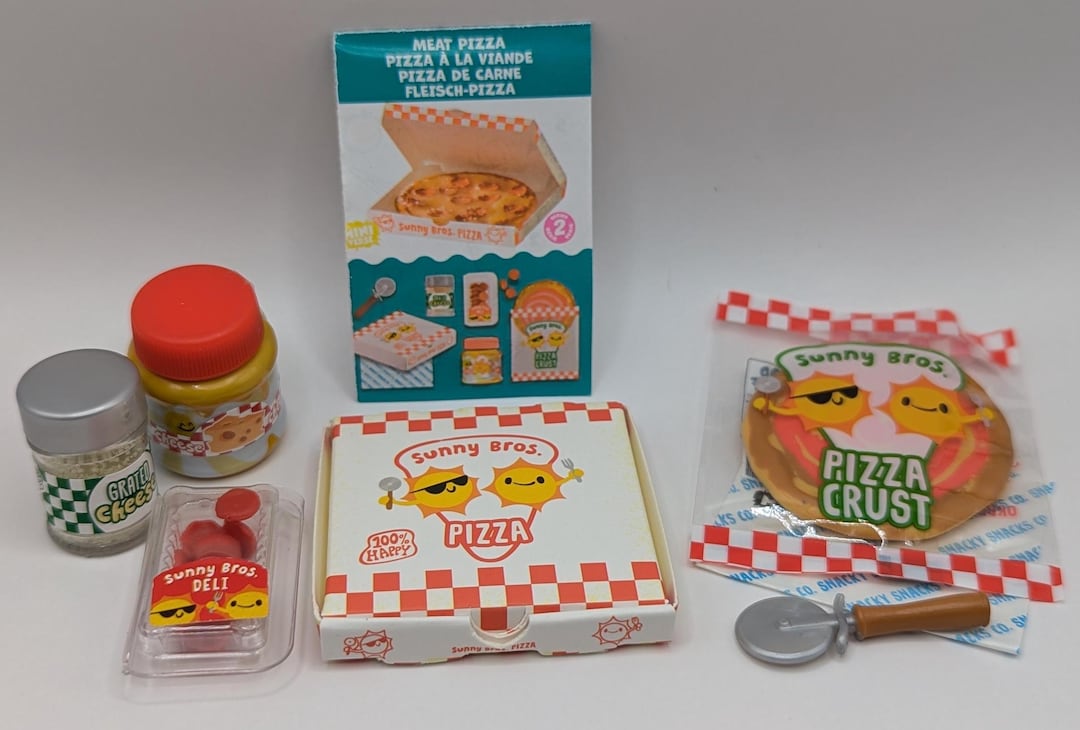 Miniverse Make It Mini Food Diner Series 2, Wave 2 - MEAT PIZZA - Etsy