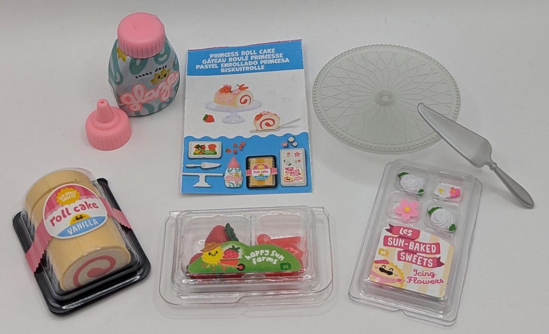 Miniverse Make It Mini Food Diner Series 3, Wave 2 - PRINCESS ROLL CAKE ...