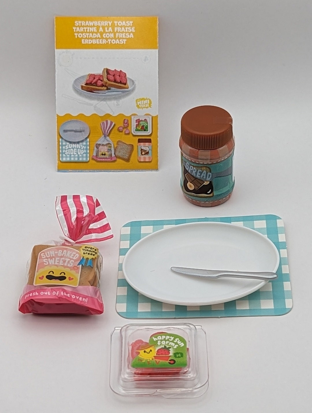 Miniverse Make It Mini Food Diner Series 1 - STRAWBERRY TOAST - Etsy