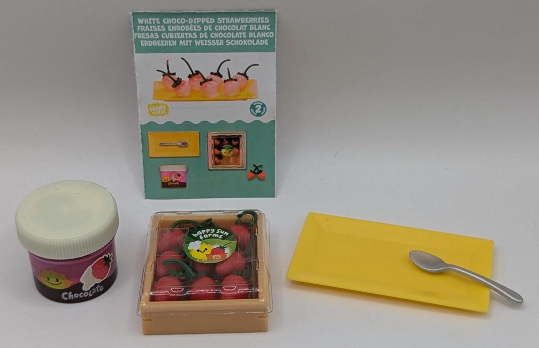Miniverse Make It Mini Food Café Series 2, Wave 2 - WHITE CHOCO-DIPPED ...