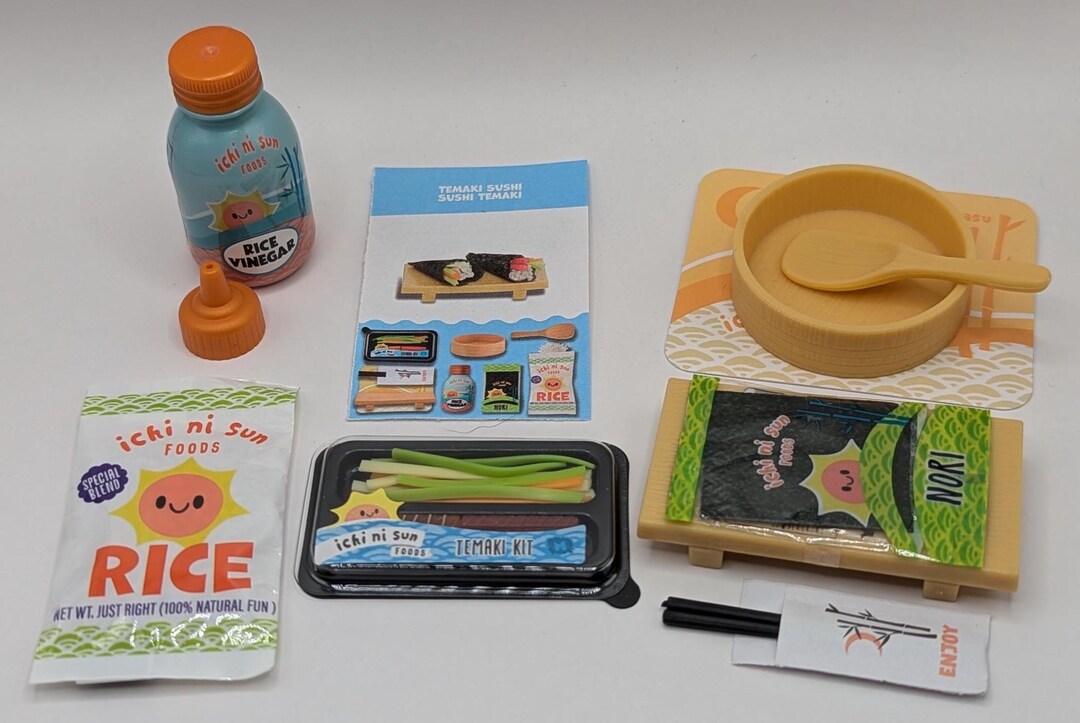 Miniverse Make It Mini Food Diner Series 3, Wave 2 - TEMAKI SUSHI - Etsy