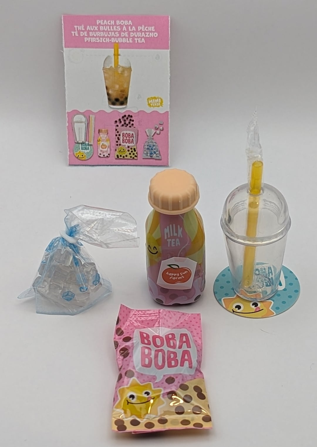 Miniverse Make It Mini Food Café Series 1 - PEACH BOBA - Etsy