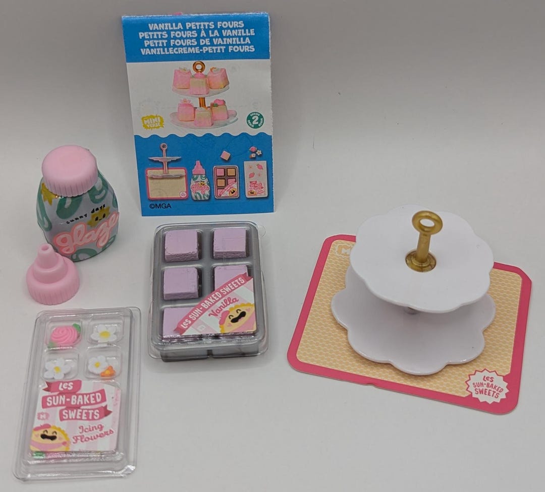 Miniverse Make It Mini Food Café Series 2, Wave 1 - VANILLA PETITS ...