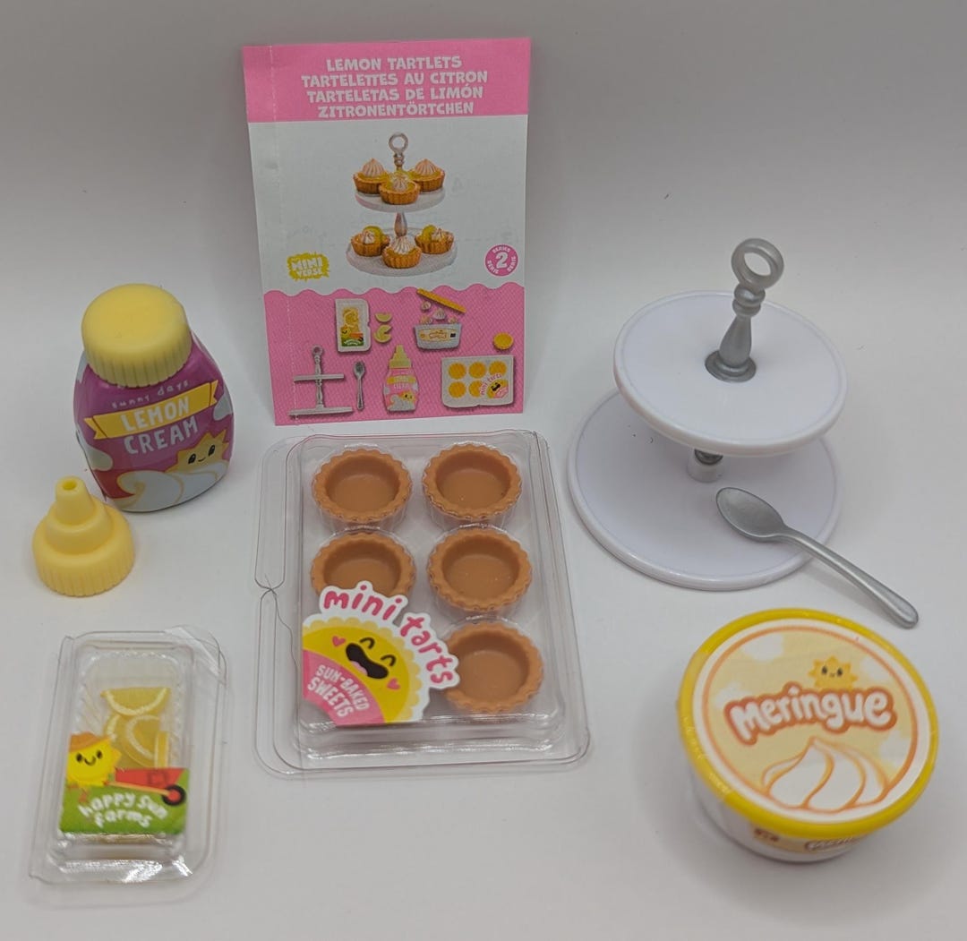 Miniverse Make It Mini Food Diner Series 2, Wave 2 - LEMON TARTLETS - Etsy
