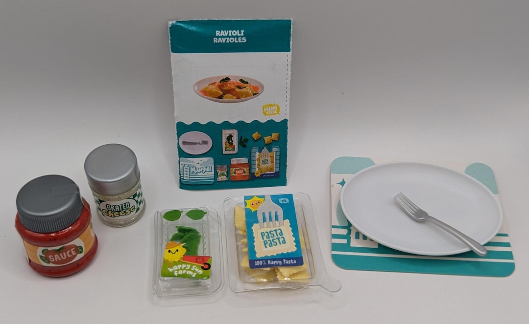 Miniverse Make It Mini Food Diner Series 2, Wave 1 - RAVIOLI - Etsy