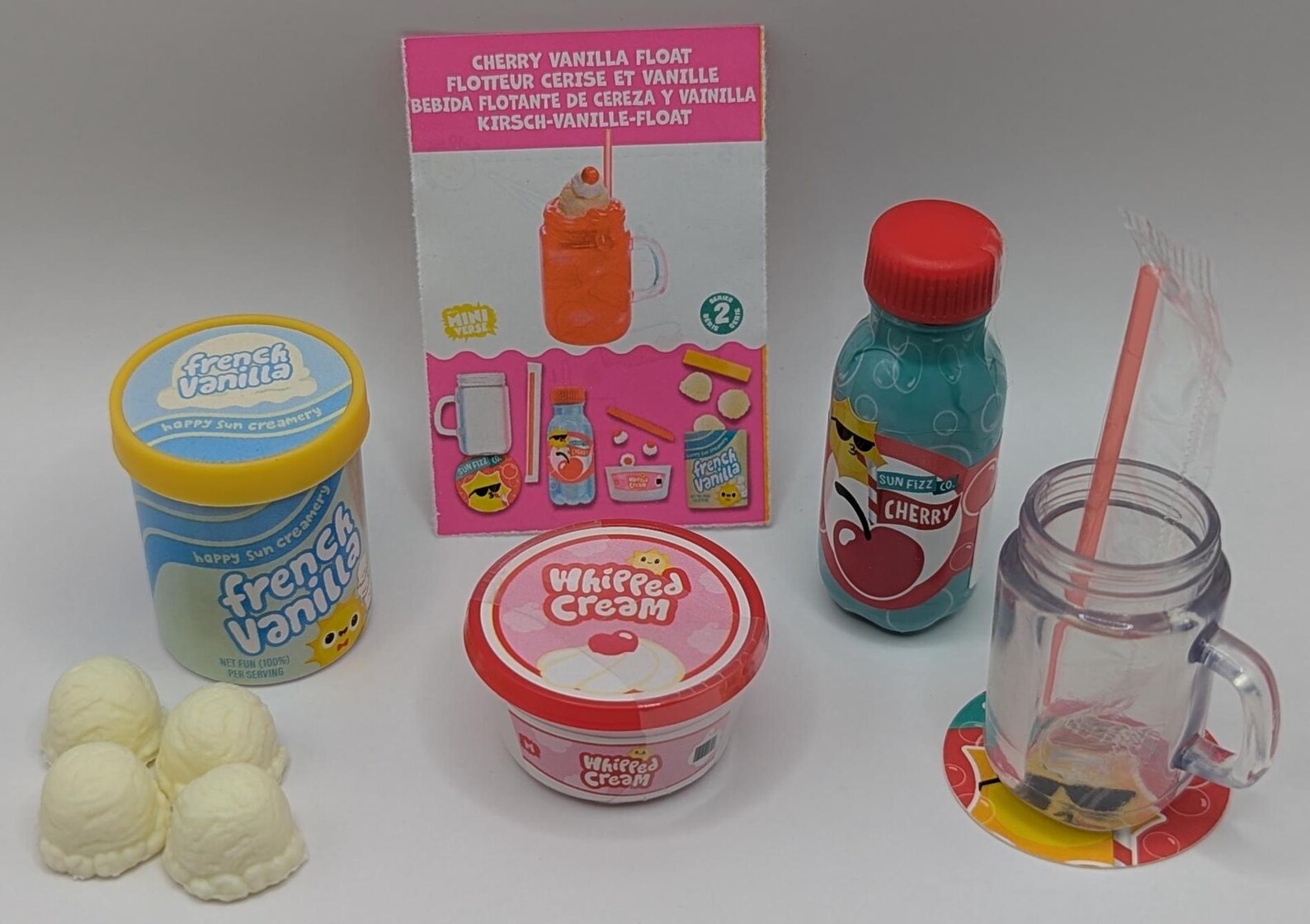 Miniverse Make It Mini Food Café Series 2, Wave 2 - CHERRY VANILLA ...