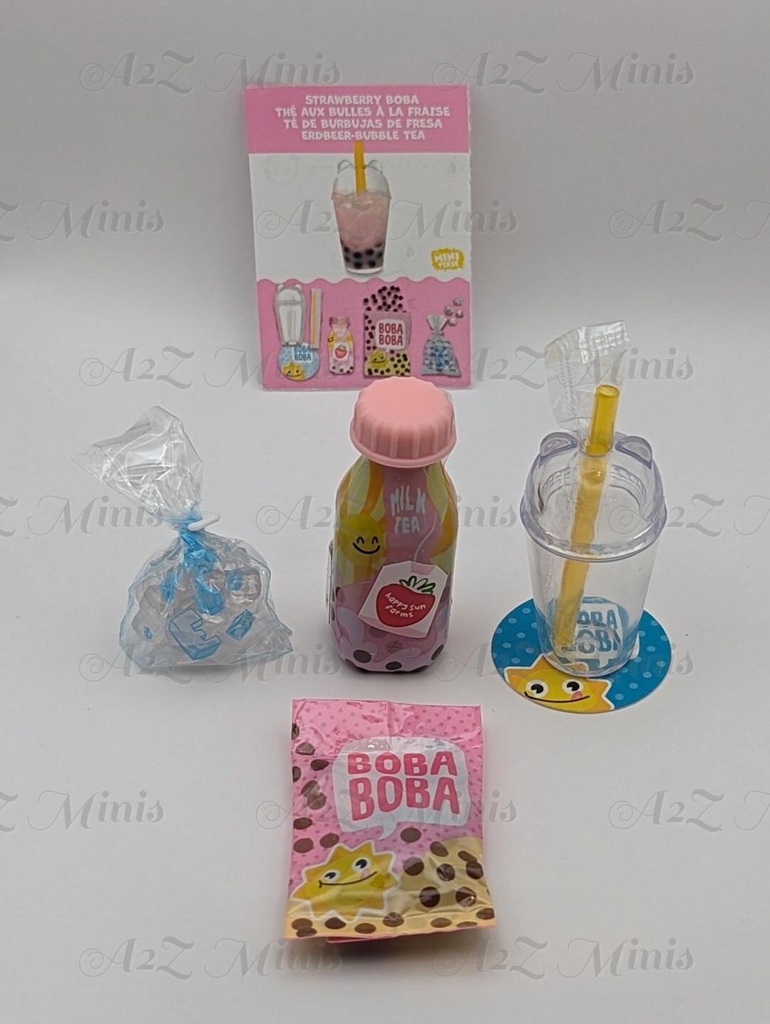 Miniverse Make It Mini Food Café Series 1 - STRAWBERRY BOBA - Etsy