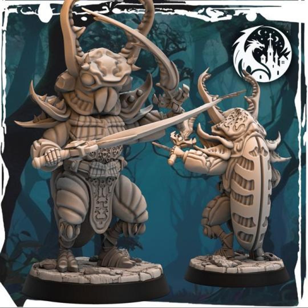 FOMORIAN BARBARIAN Miniature Wargame, Roleplaying Game, 3D Printing ...