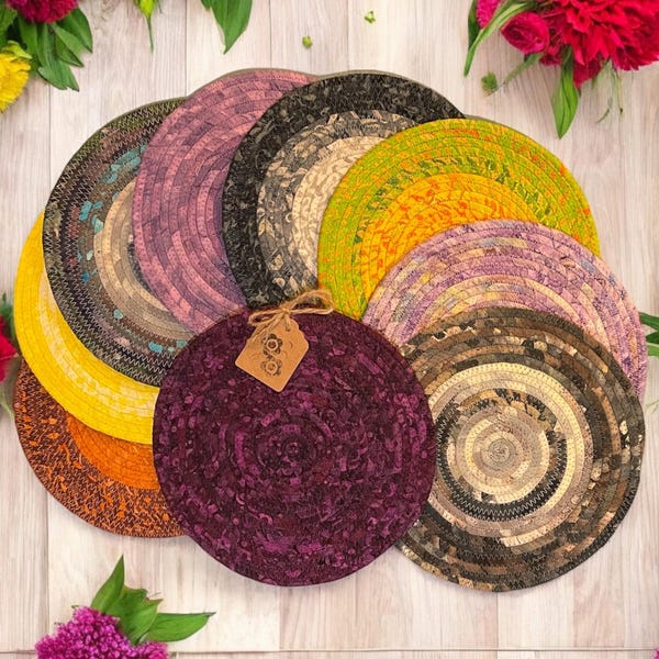 Fabric Trivet - Etsy