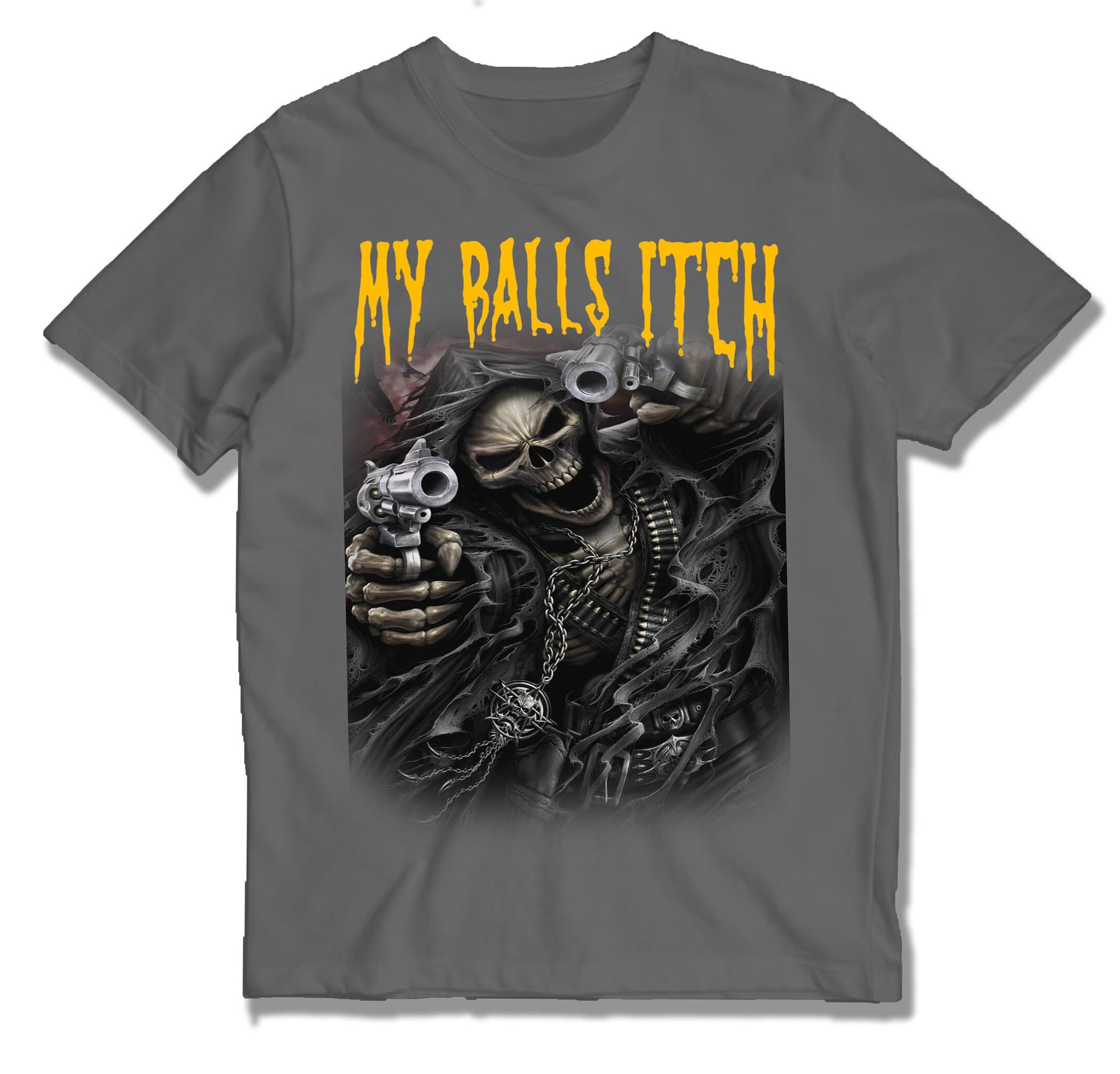 My Balls Itch Meme, Oddly Specific Meme Shirt, Ironic Grim Reaper Meme ...