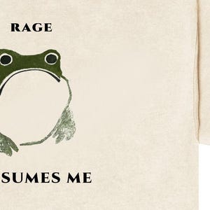 Rage Consumes Me Frog Shirt, Frog Pond Tshirt, Meme Frog Shirt, Vintage ...