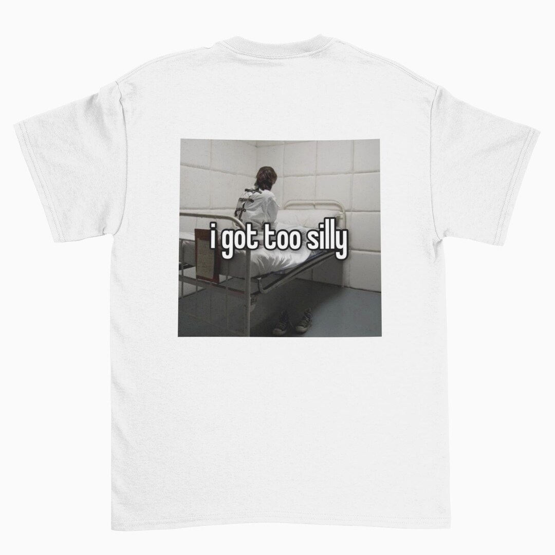 I Got Too Silly Meme Shirt, Meme Shirts, Meme Tee, Shitpost, Ironic ...