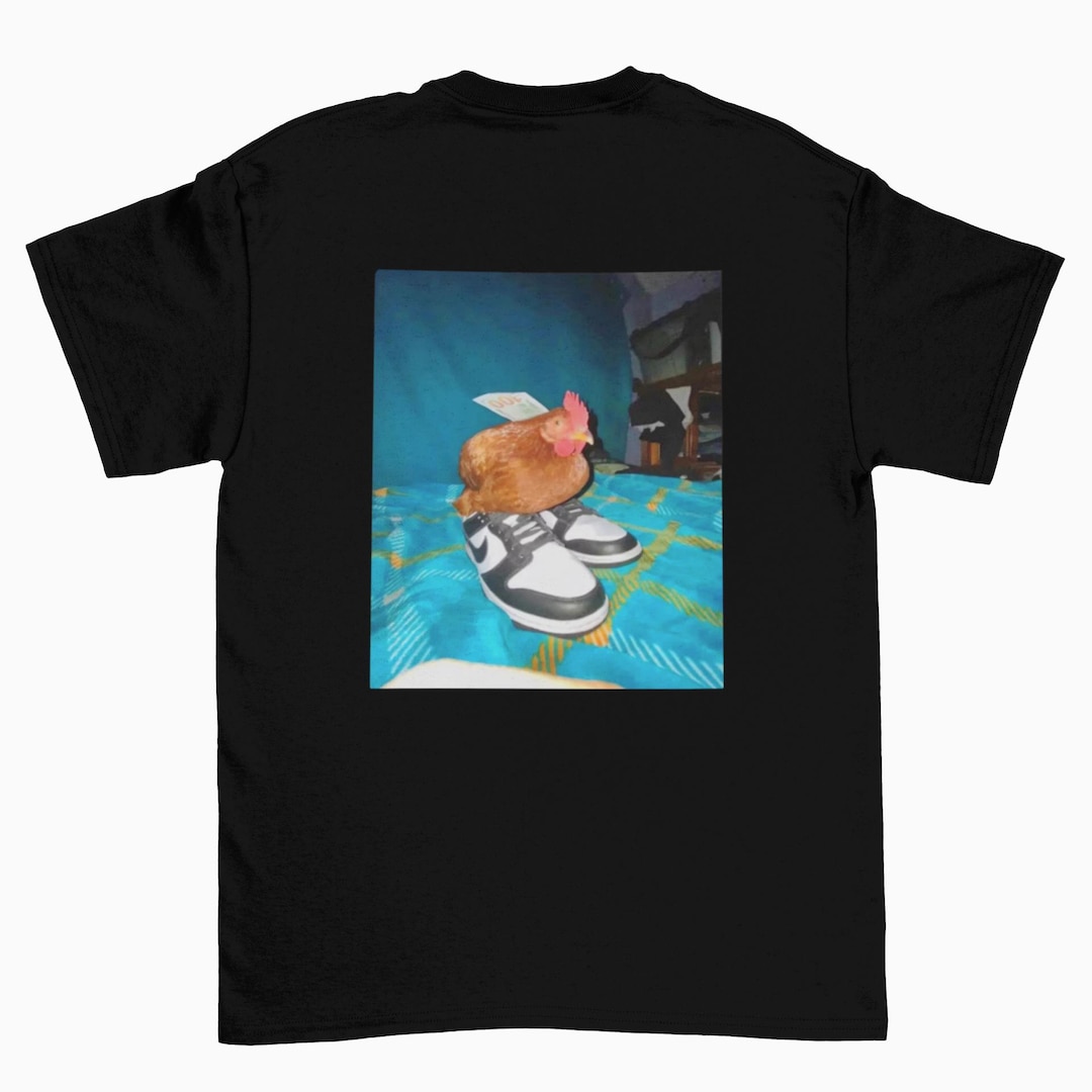 Dripped Out Chicken Shirt, Chicken With Shoes T-shirt, Tiktok Chicken ...