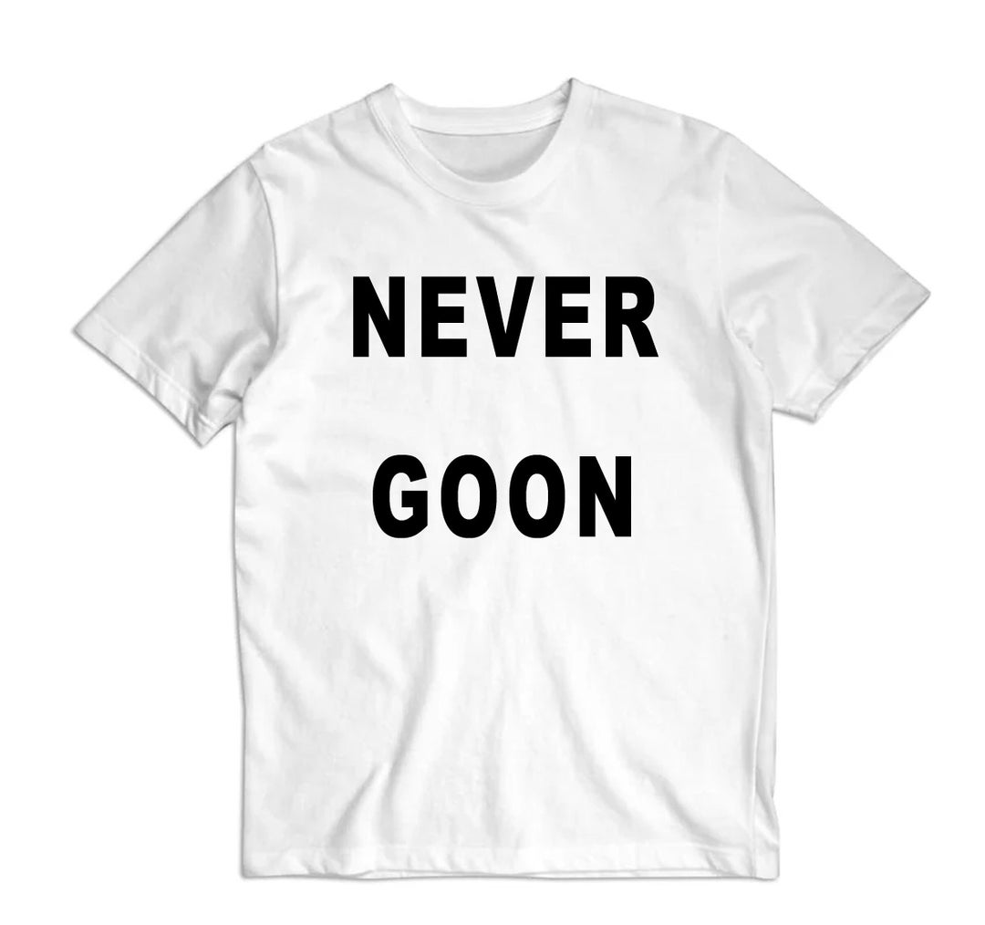 Never Goon Meme Shirt, Gooning Meme T-shirt, Cringe Shirts, Cringe Meme ...