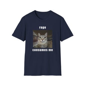 Rage Consumes Me Cat Meme Shirt, Rage is Consuming Me Cat Tshirt, Funny ...