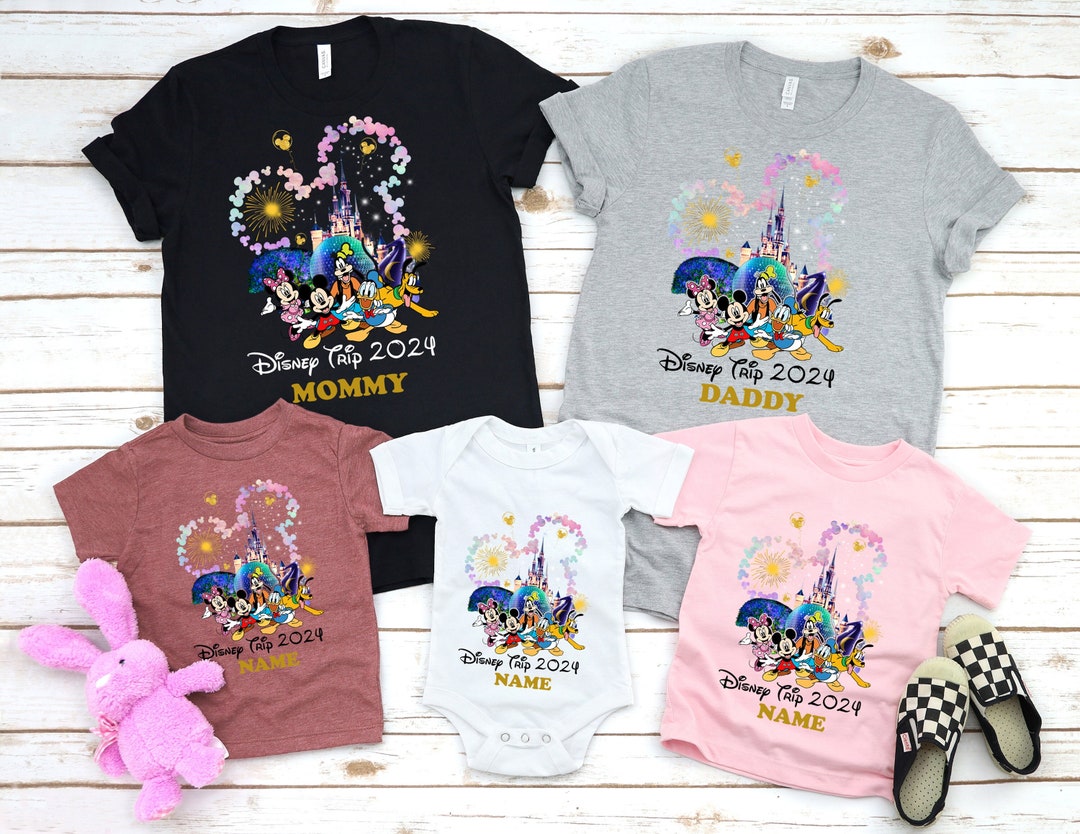 Family Matching Shirts 2024, Travel Vacation 2024 Shirt, Family Team ...