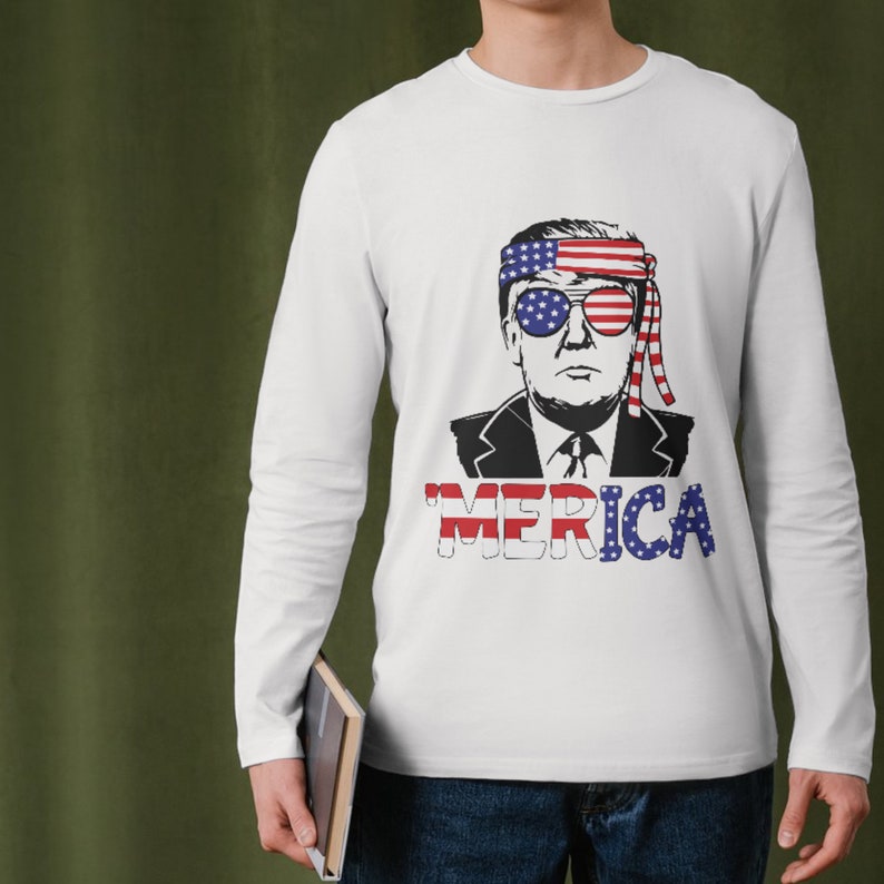 Trump 'merica 2024 Svg, American Flag Png,'merica Design Svg, 4th of ...