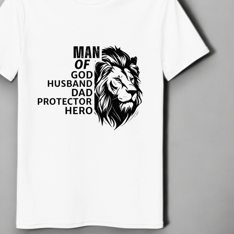 Dad Svg, Christian Svg, Man of God Svg, Dad Lion Png, Father's Day Svg ...