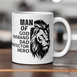 Dad Svg, Christian Svg, Man of God Svg, Dad Lion Png, Father's Day Svg ...