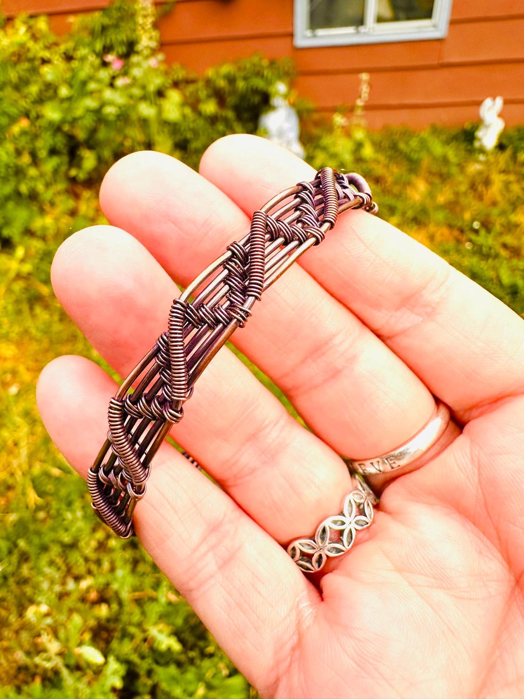 Copper Wirework Bracelet - Etsy