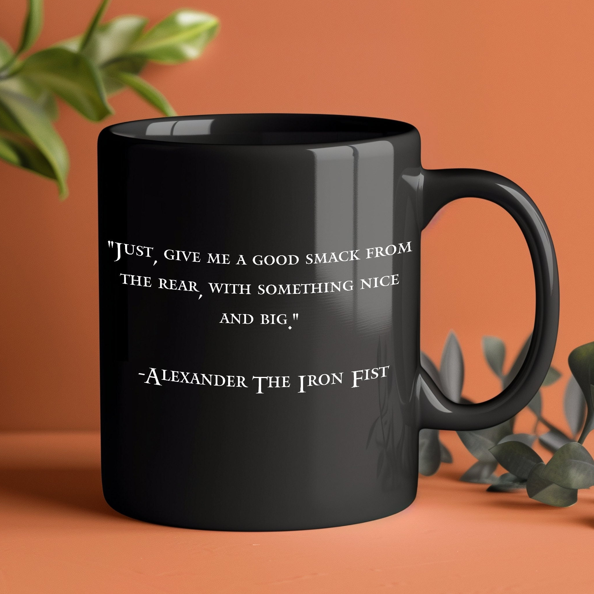 Iron Fist Alexander Funny Mug Elden Ring Black Mug 11oz, 15oz - Etsy