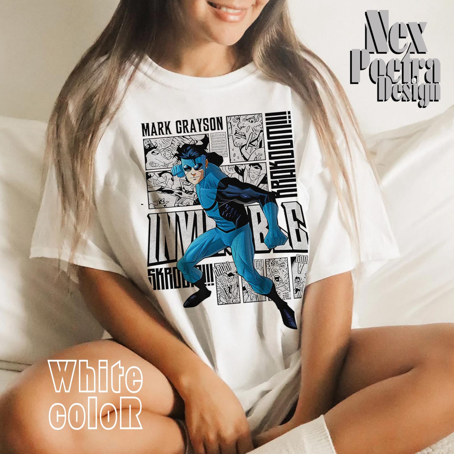 Limited Invincible Mark Grayson Superhero T Shirt, Unisex Shirt, Graphic Tee, Superhero Costume ...