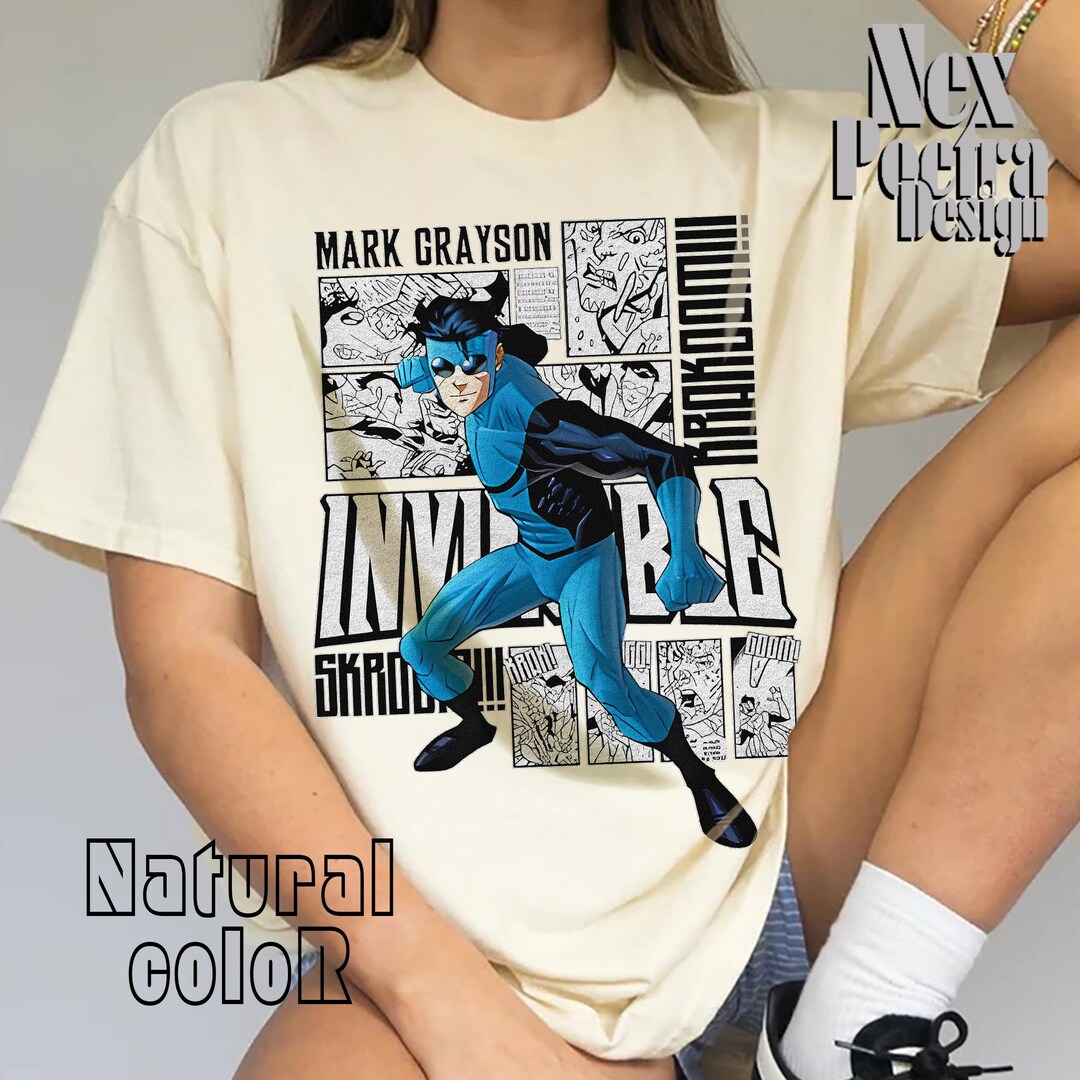 Limited Invincible Mark Grayson Superhero T Shirt, Unisex Shirt, Graphic Tee, Superhero Costume ...