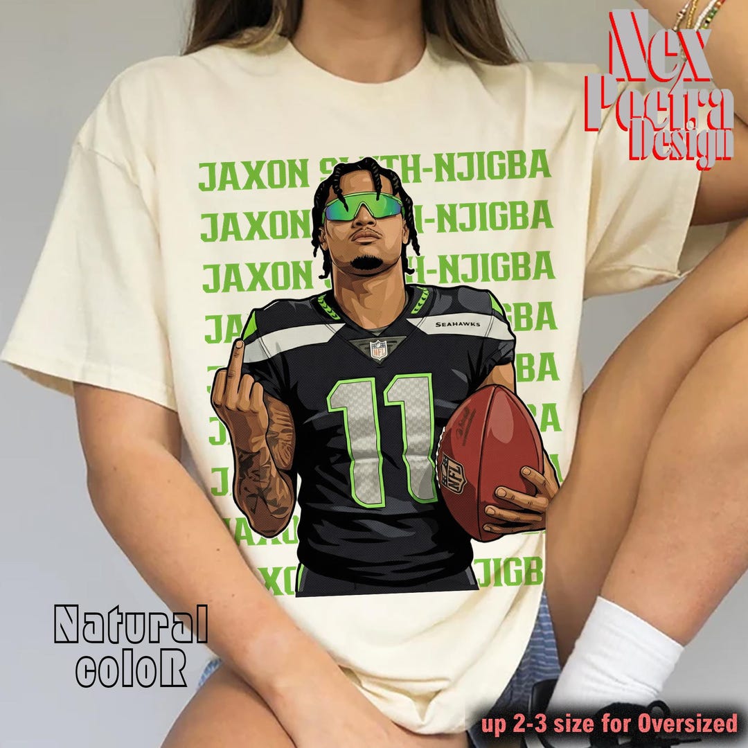 Funny Jaxson Smith-njigba Middle Finger Shirt, Jaxson Smith-njigba MVP ...