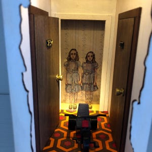 King Book Nook the Shining Horror Book Nook Shelf Insert Bookshelf ...