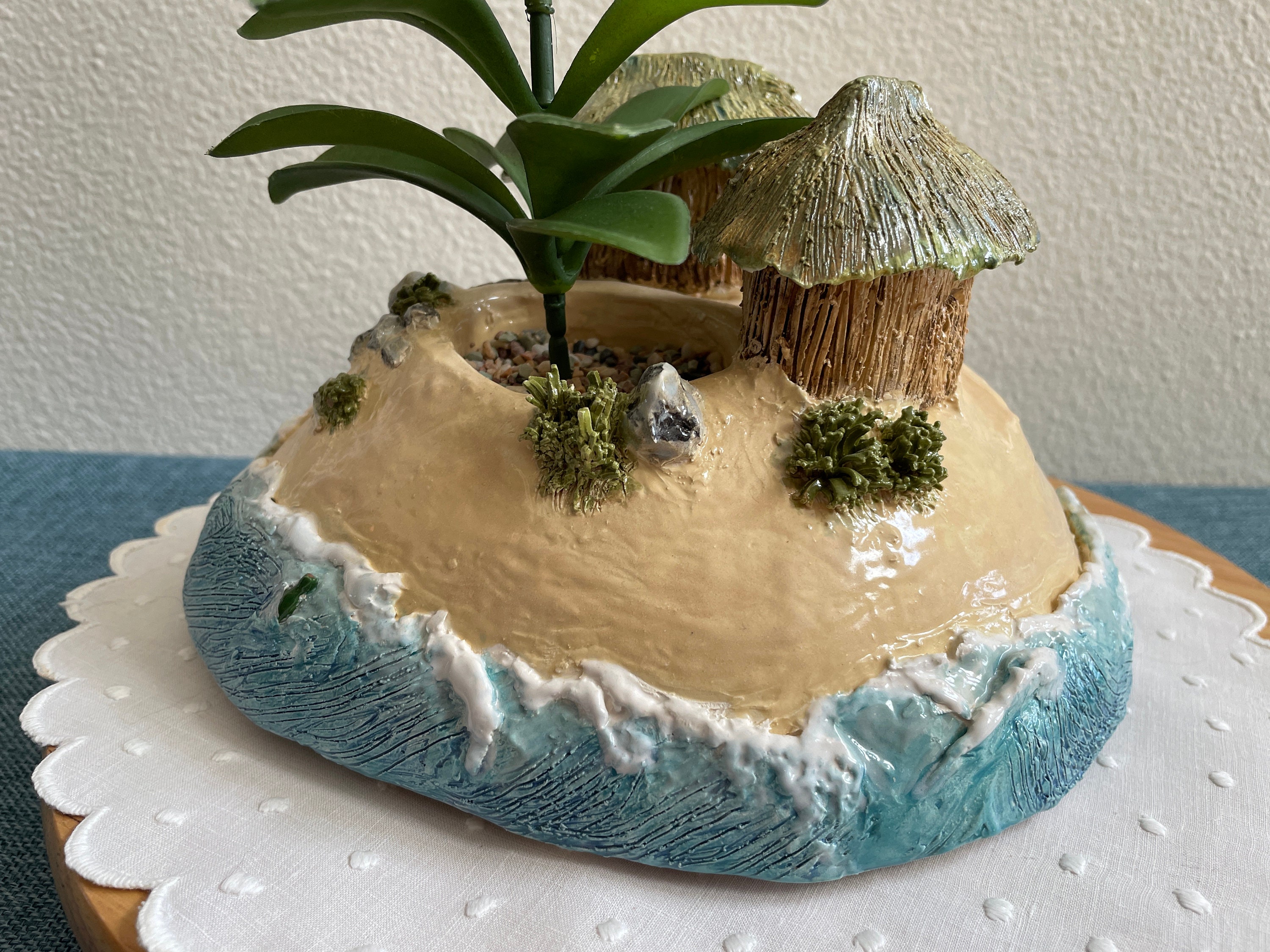 Tropical Island Planter - Etsy