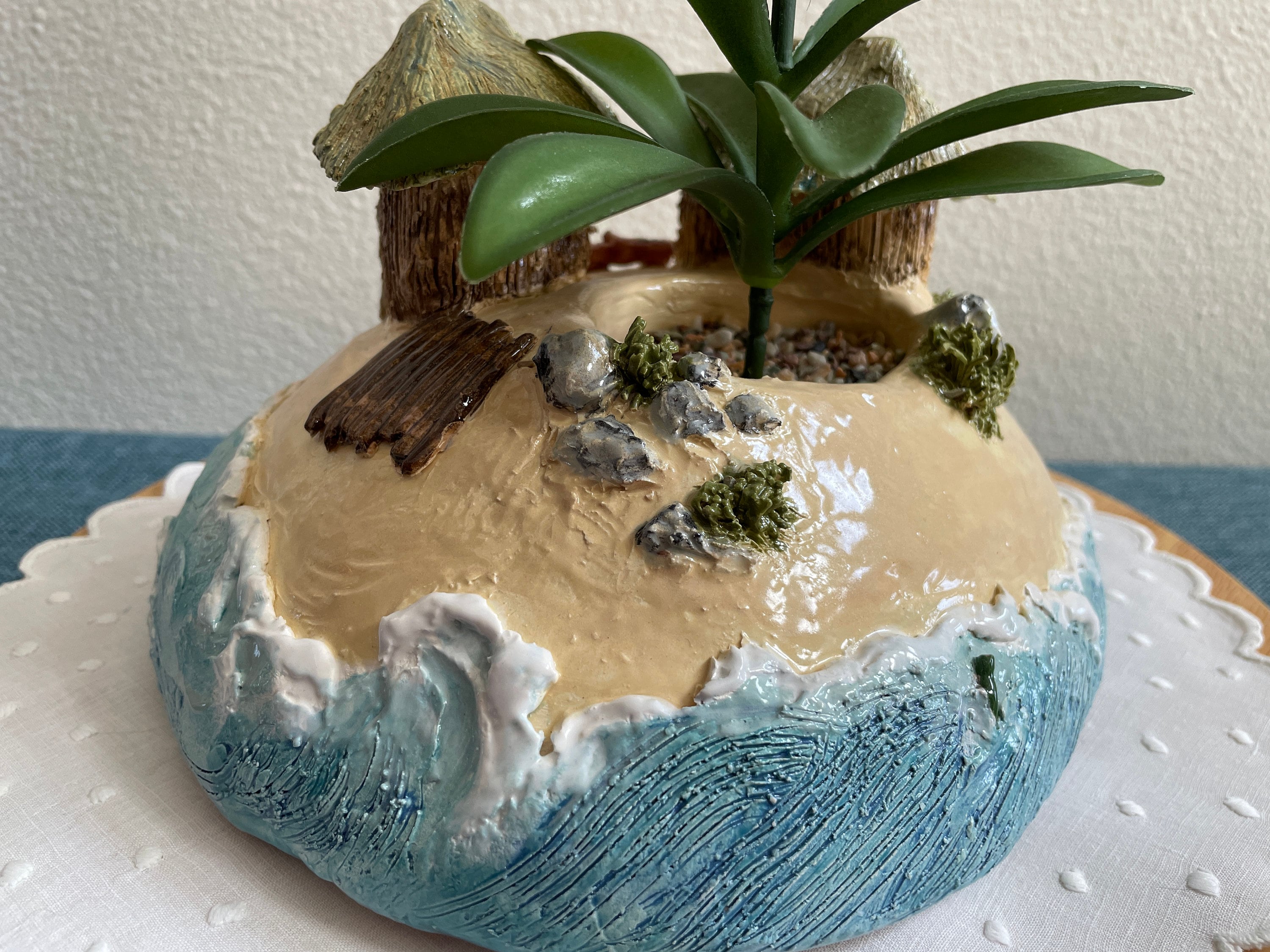Tropical Island Planter - Etsy