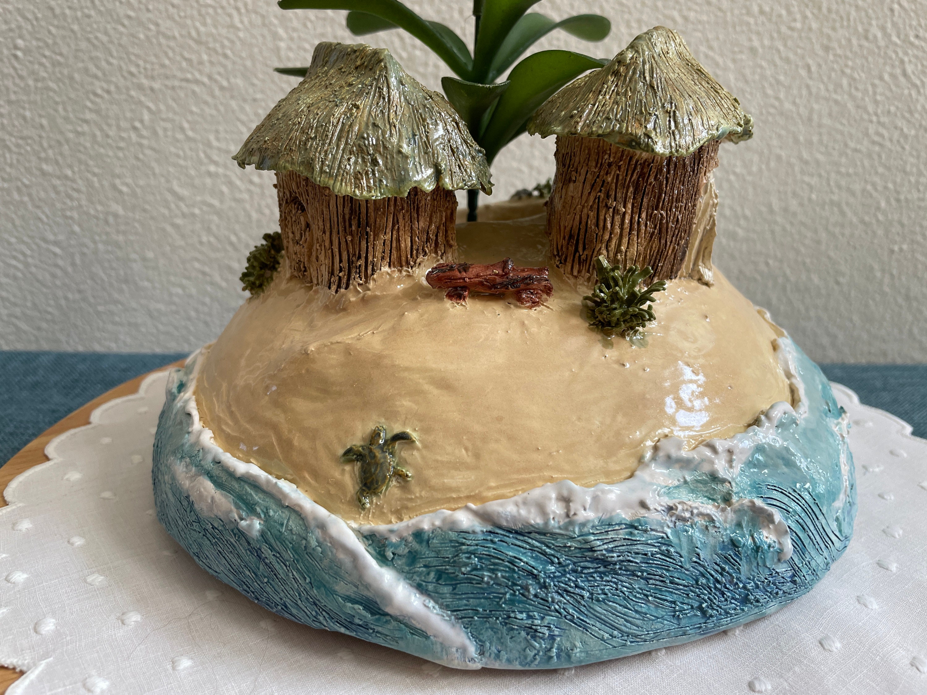 Tropical Island Planter - Etsy