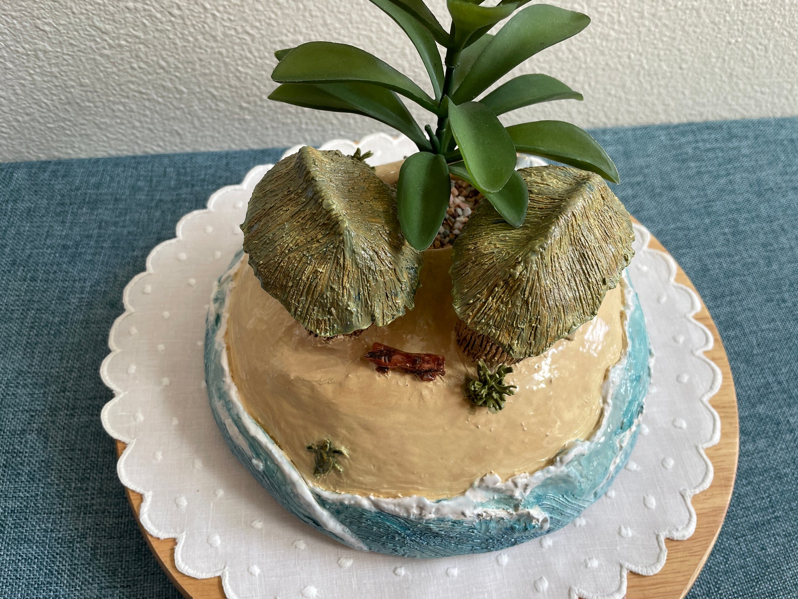 Tropical Island Planter - Etsy