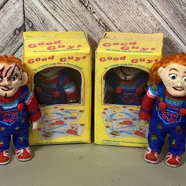 Miniature Chucky Doll - Etsy