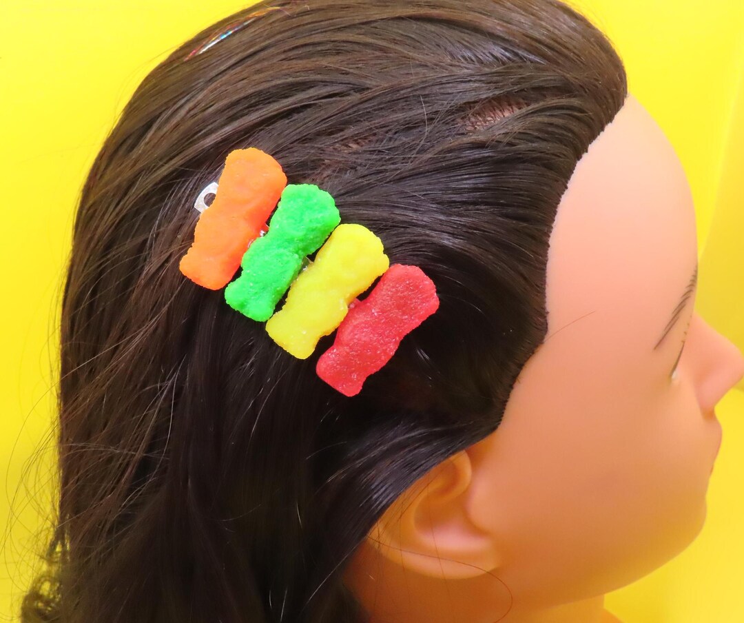 Sour Candy Hair Clip - Etsy