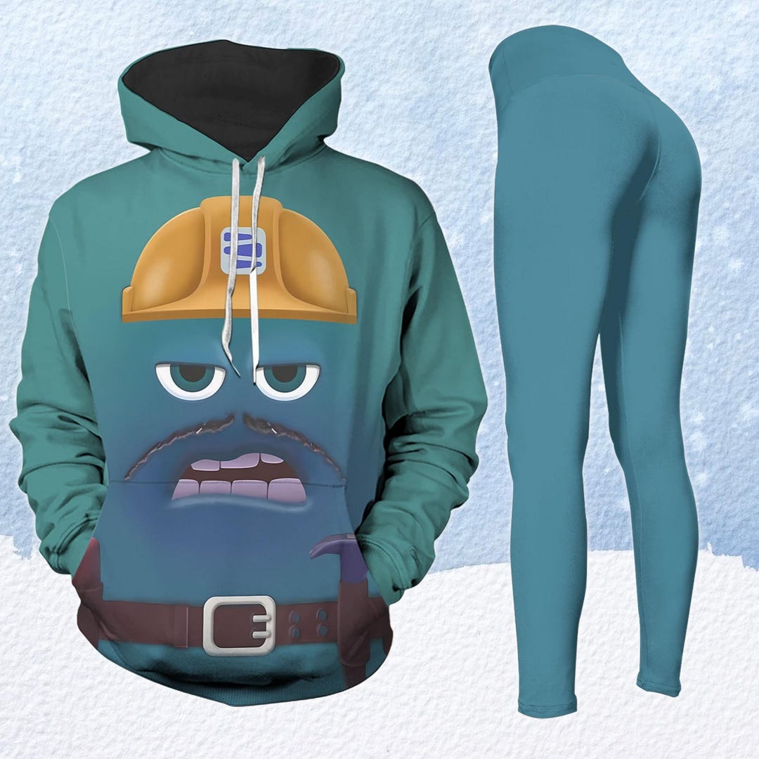 Inside Out Fritz Cosplay Hoodie, Fritz Costume Hoodie, Inside Out ...