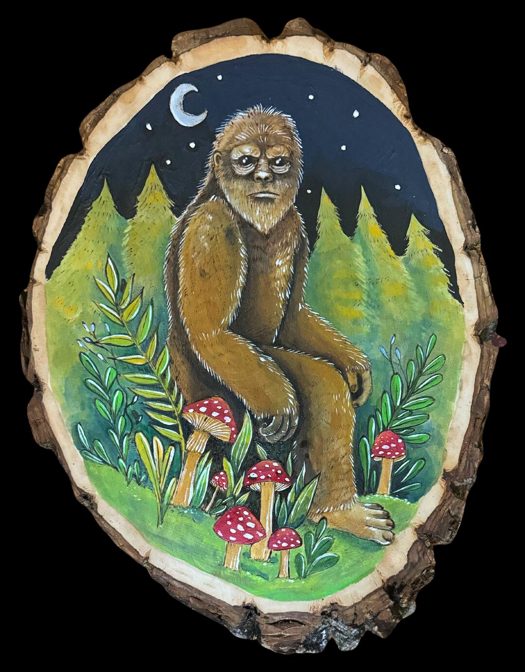 Big Foot Wood Burning - Etsy