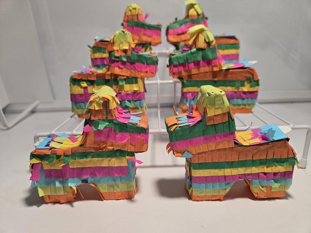 Miniature Pinatas, Burro Pinata, Donkey Pinata, Cinco De Mayo - Etsy