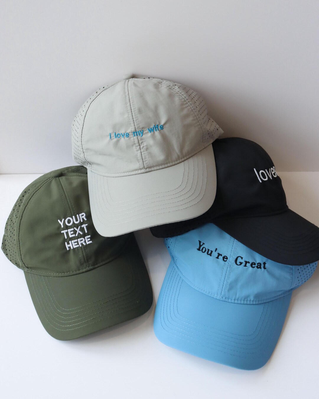 Personalized Hat Customized Embroidered Truck Driver Hat Embroidery ...