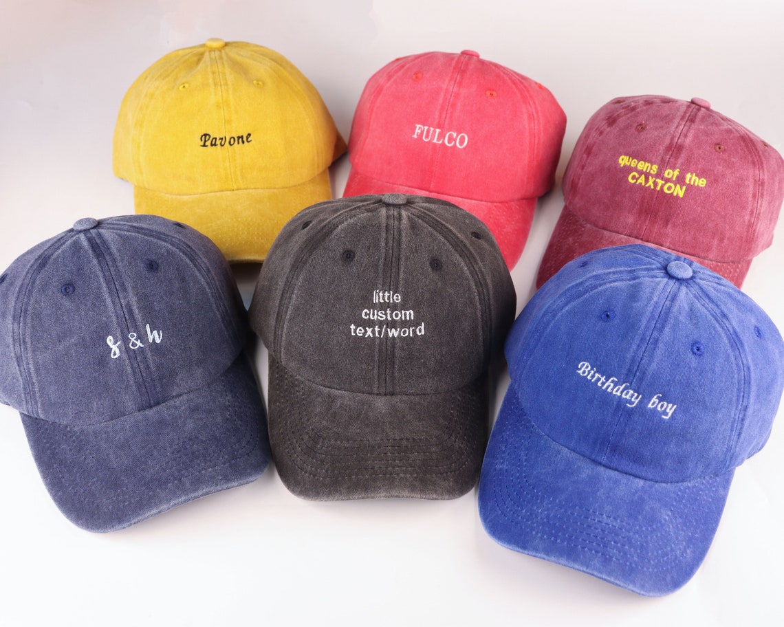 Bachelorette Party Hats Custom Embroidered Dad Cap Bachelor Party Gift ...