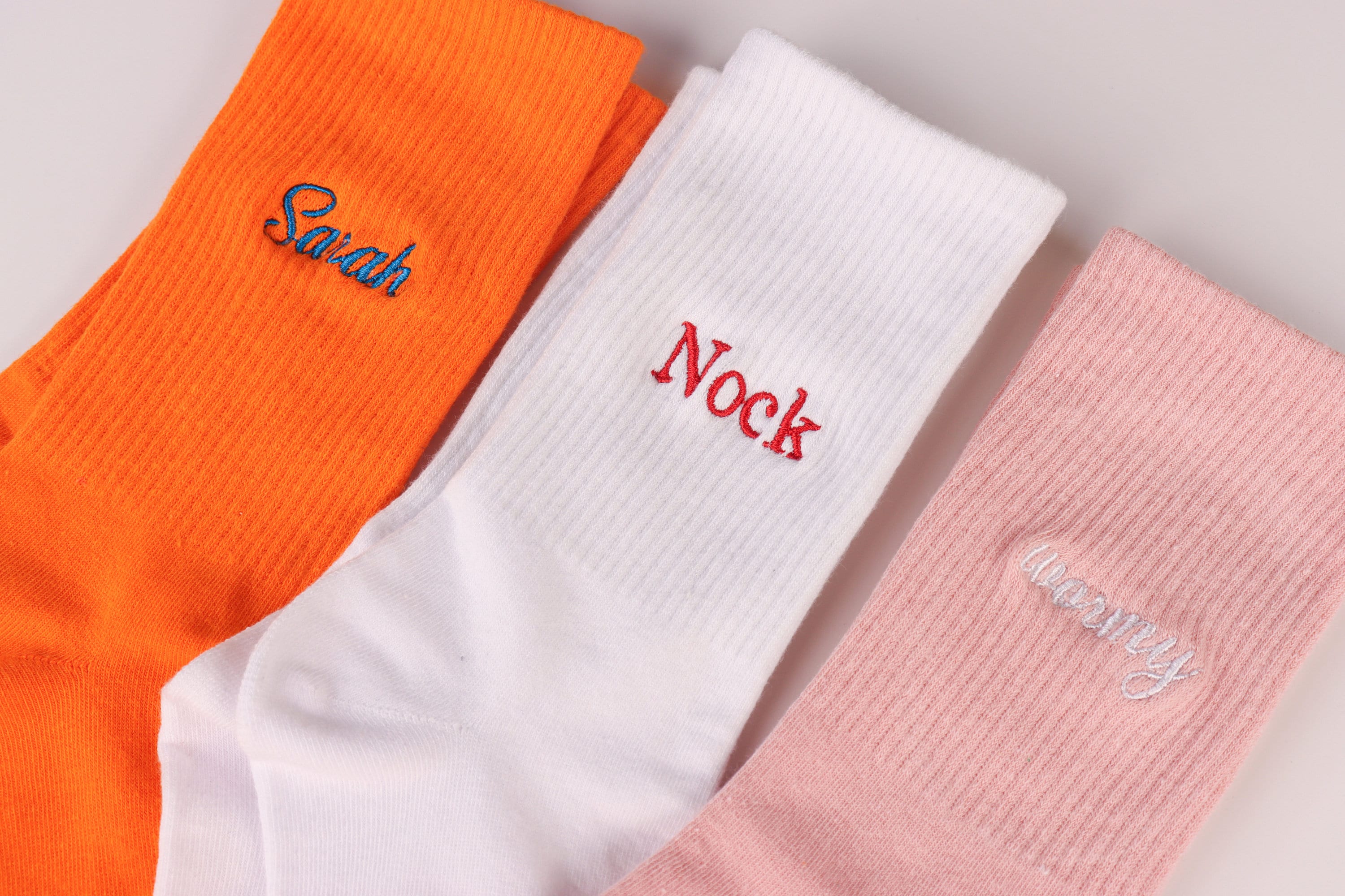 Custom Name Socks, Wedding Party Socks, Personalized Sock, Embroidered ...