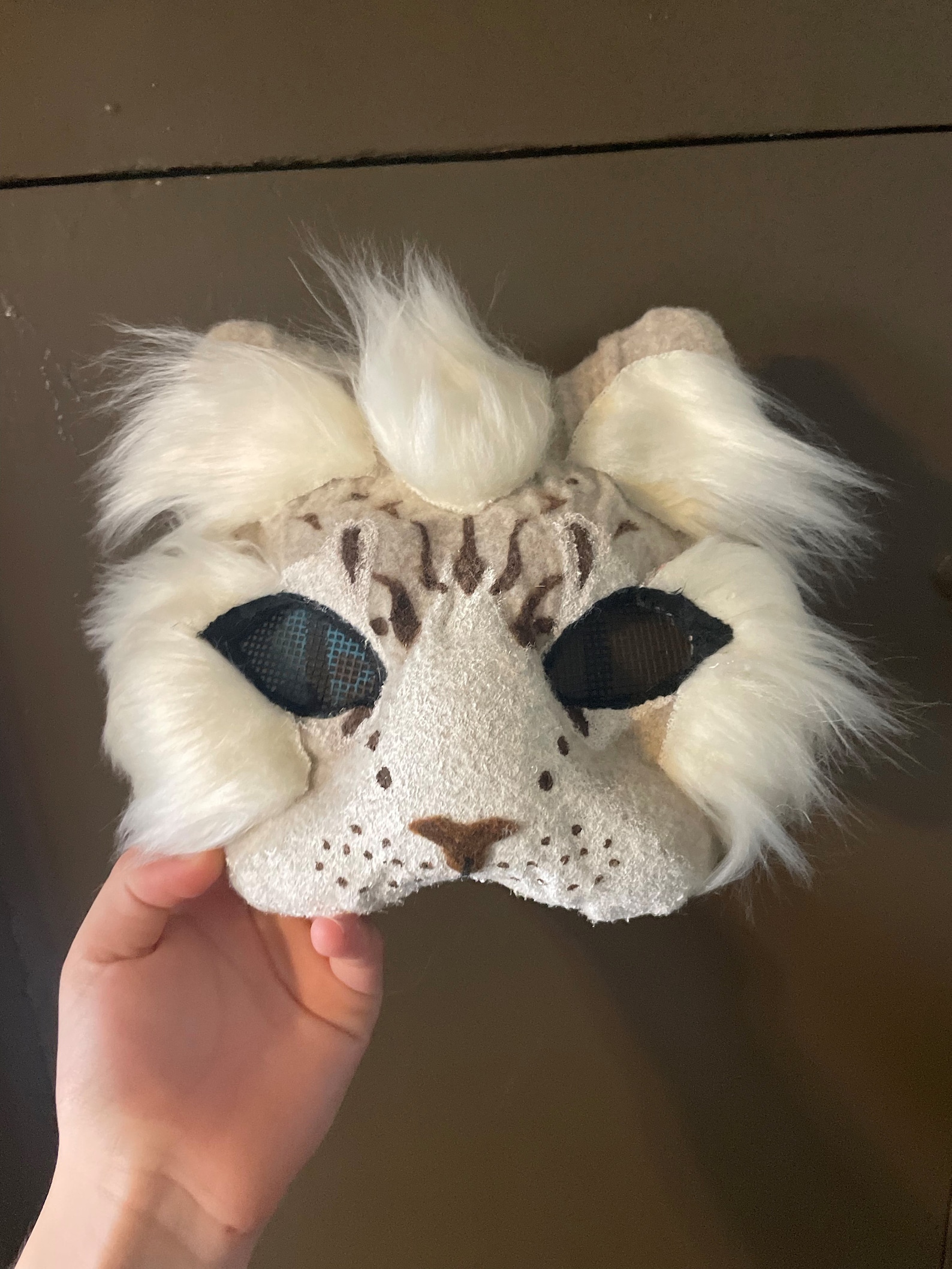 Therian Mask Maine Coon Mask Cat Mask Handmade Mask Quadrobics Mask