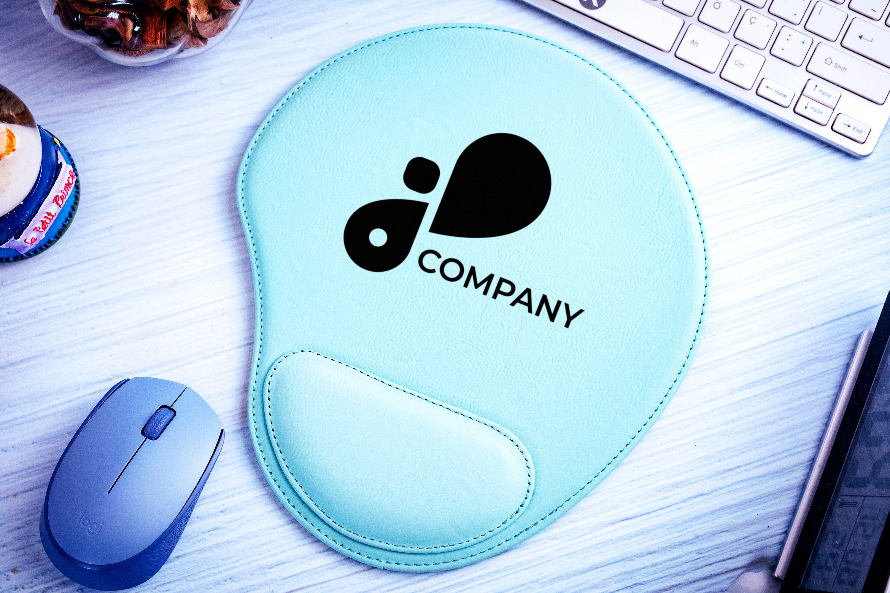 Custom Company Logo Engraved Mousepad, Corporate Gift, Business Gift ...