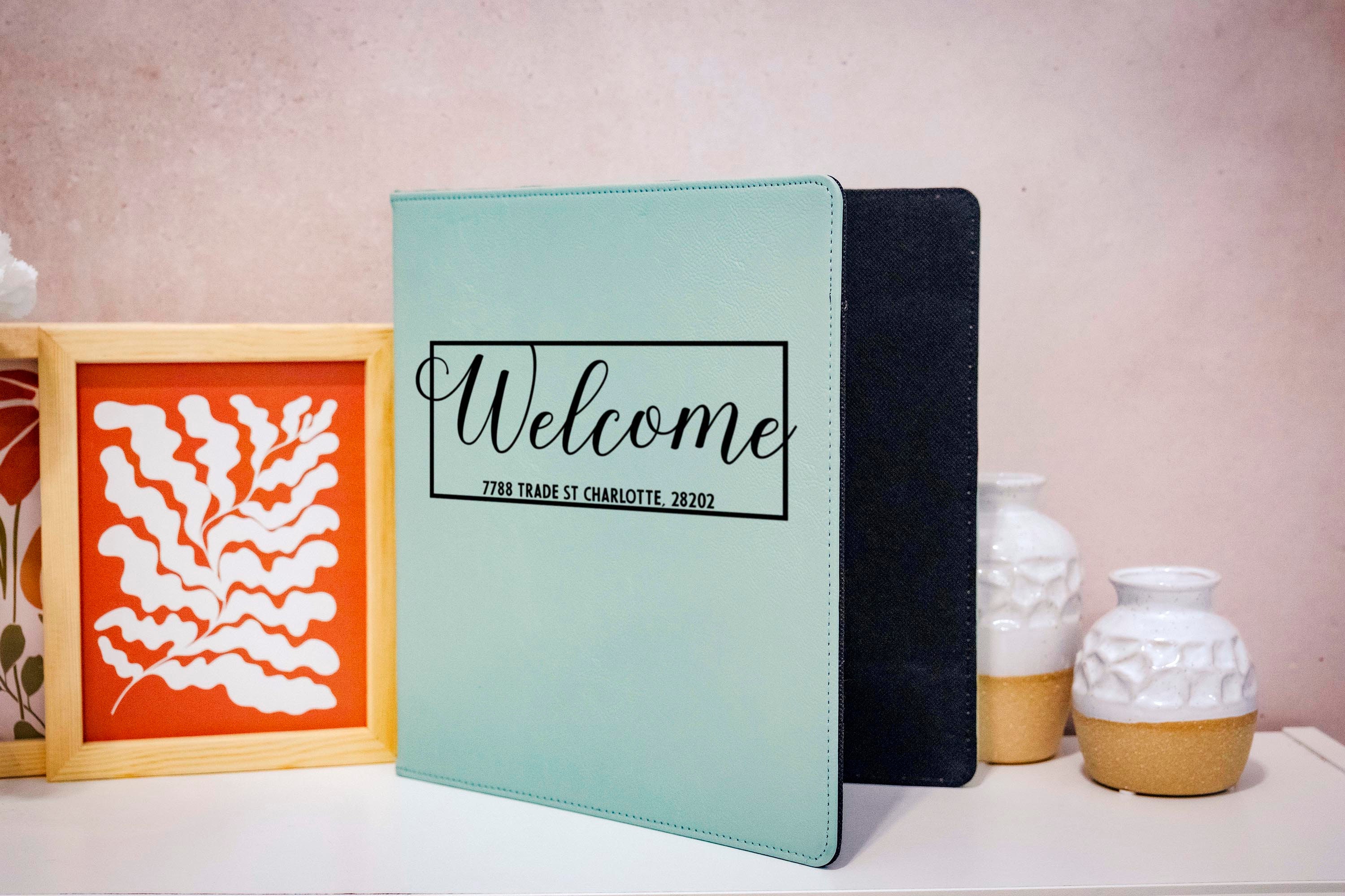Rental Home Welcome Binder, Personalized Airbnb Binder, Guest ...