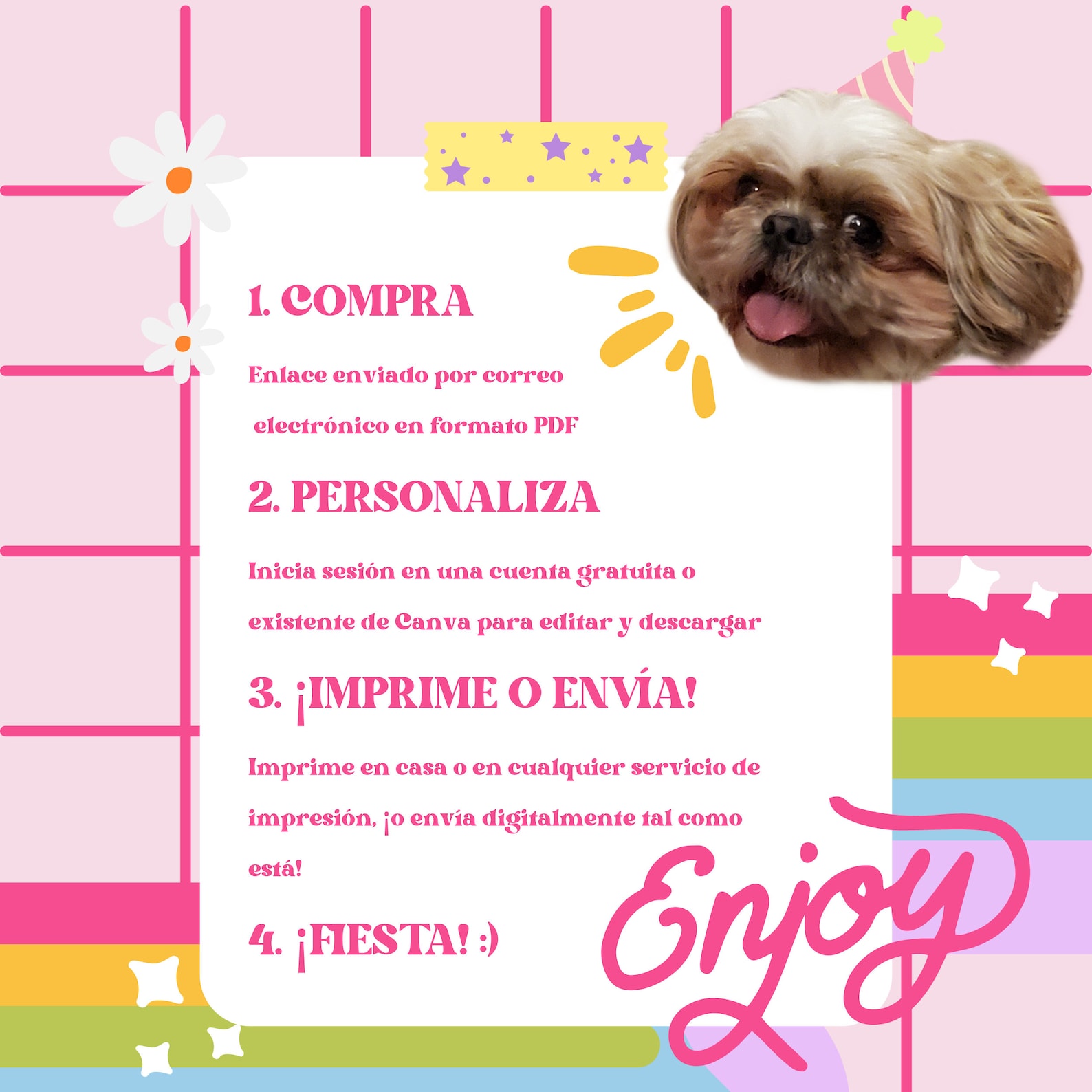 Editable Gold White Mariachi Quinceañera Dress Invitation – Photo ...