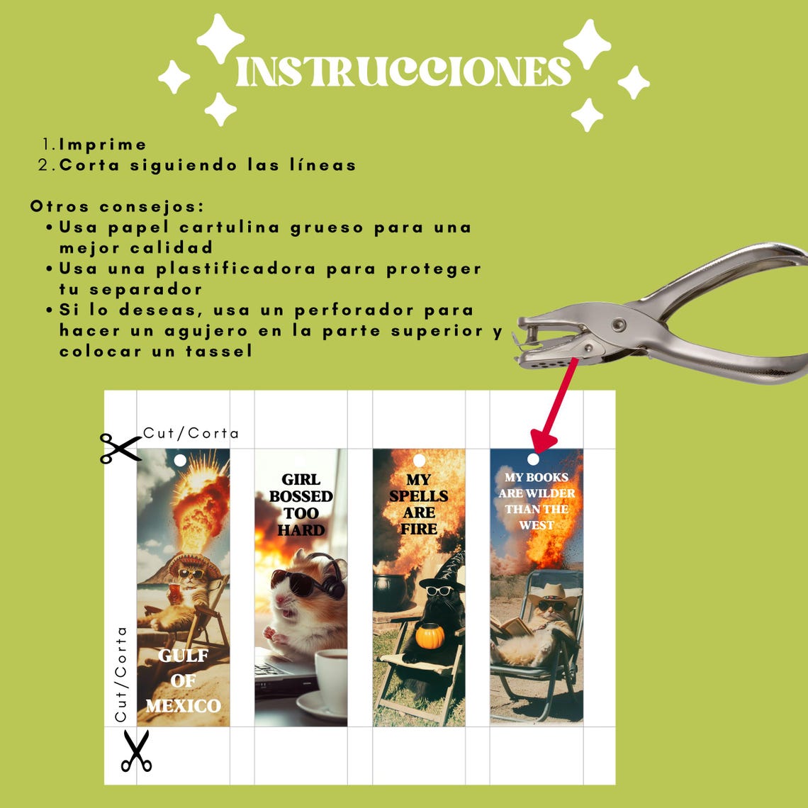 Funny Cat and Hamster Meme Printable Bookmarks - Gift for Book Lovers - DIY - Etsy