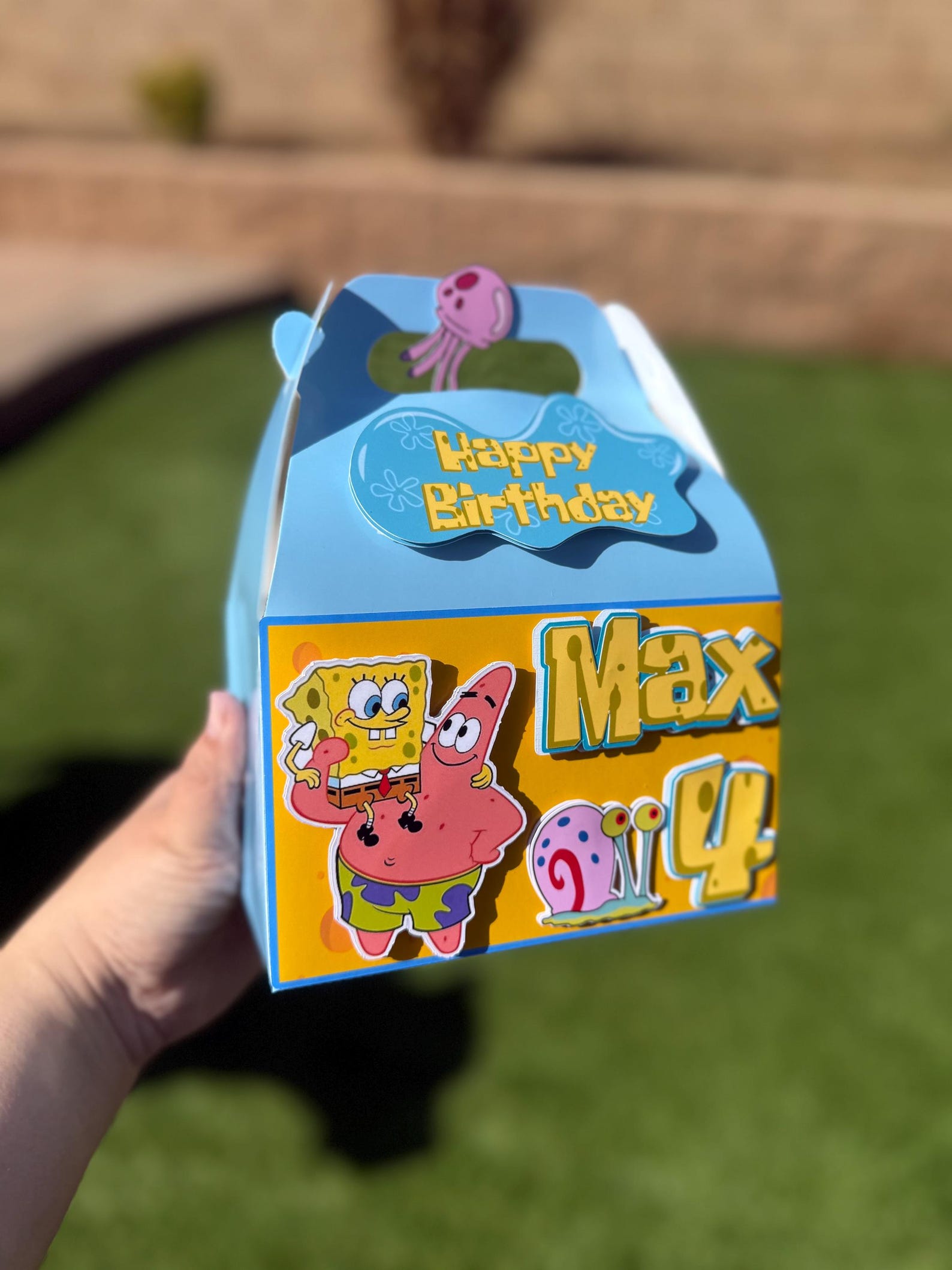 Spongebob Favor Boxes - Etsy