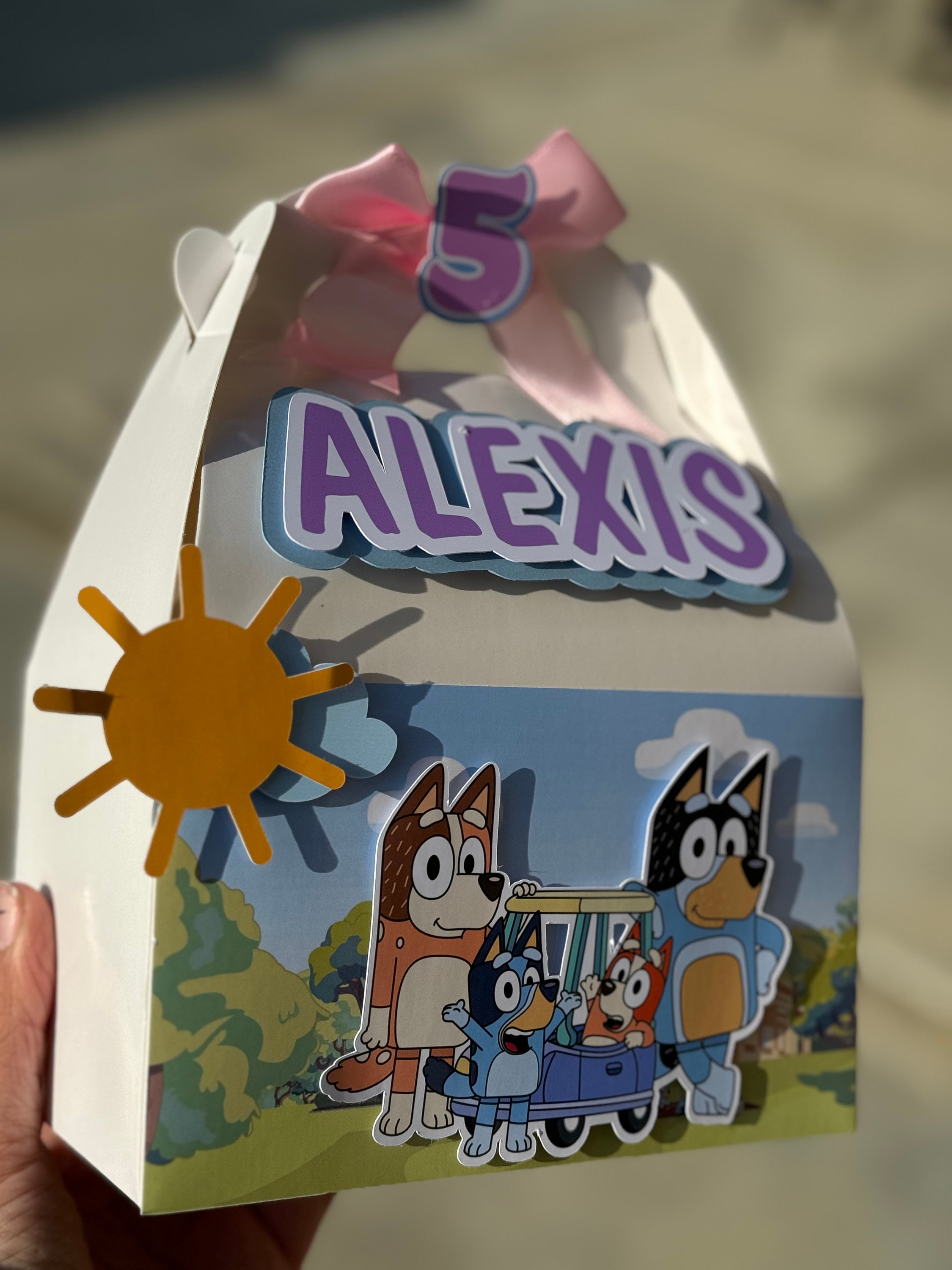 Bluey Favor Boxes - Etsy